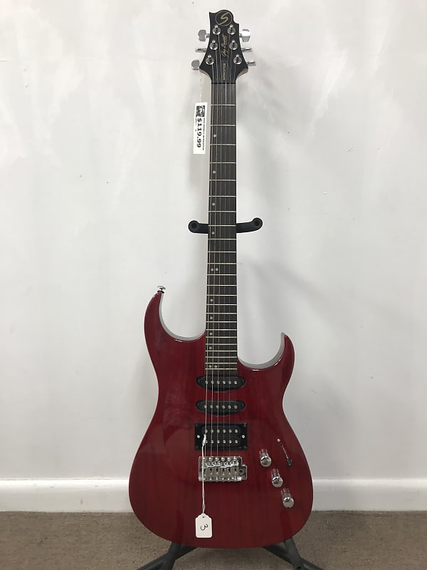 Samick Greg Bennett Interceptor IC-2/TR Cherry Red Electric | Reverb