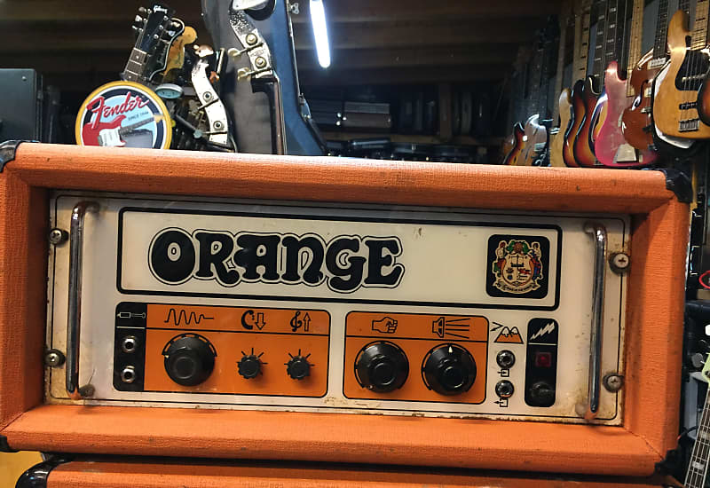 Orange SL120 to OR120 1971 - Orange Tolex "The Sound" | Reverb