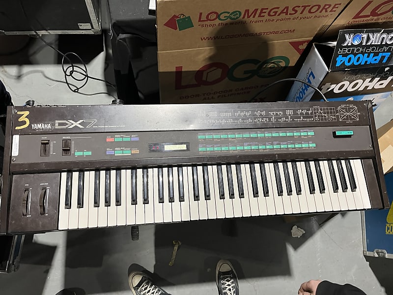Yamaha DX7 Programmable Algorithm Synthesizer 1985 with ROM | Reverb
