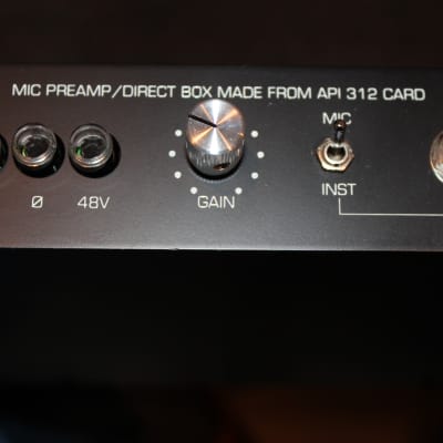 Original API 312 Stereo Pair in 1U Rack 1998 Black | Reverb