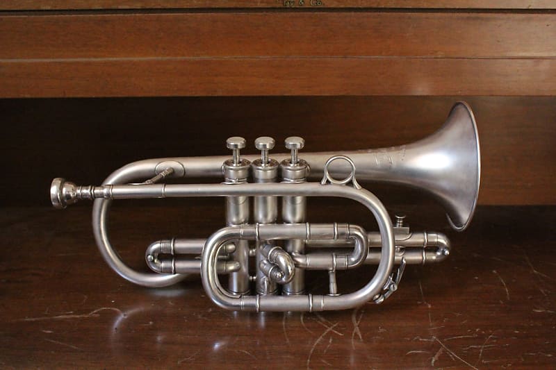 Besson New Standard Cornet 70s - Silver | Reverb