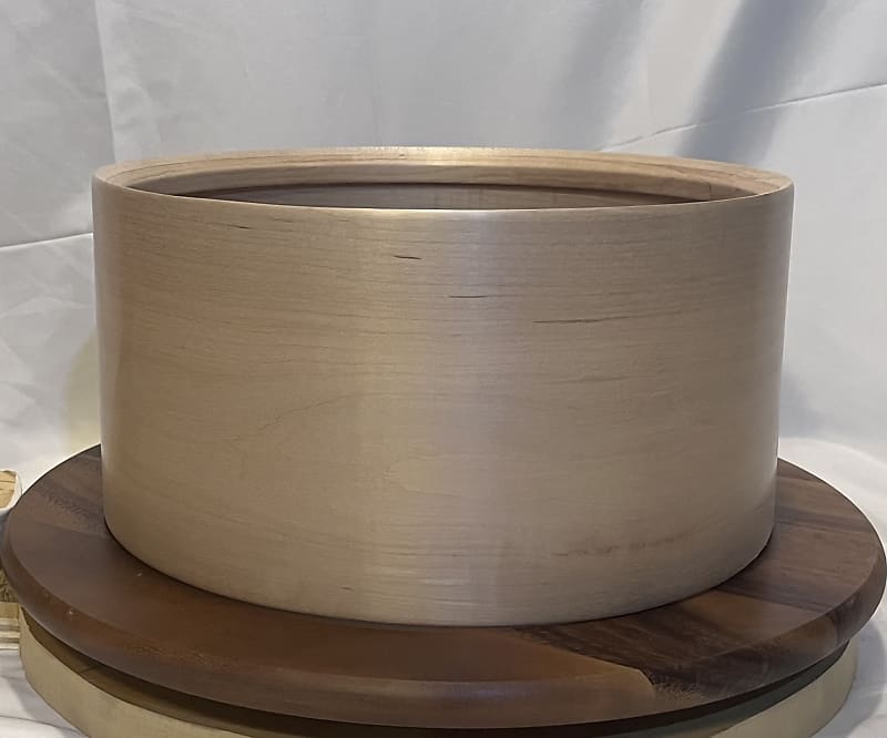 Famous Drum Company 7x14” Steam-bent, Single-ply, Solid Maple | Reverb