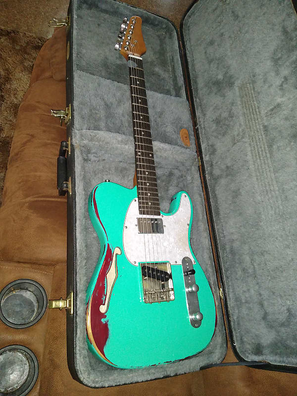 Partscaster Thinline Relic Telecaster | Reverb
