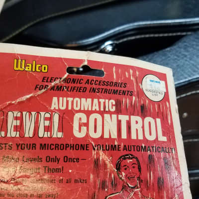Walco Automatic level control (compressor) NOS 1970's in | Reverb