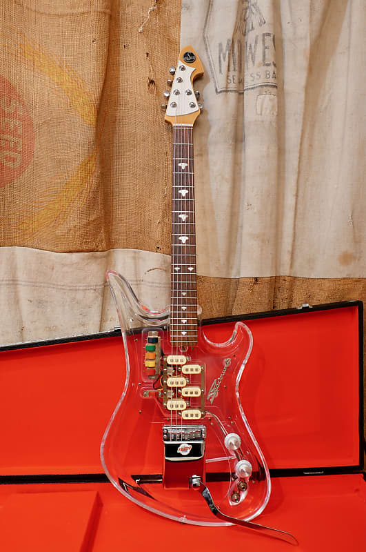 Teisco Spectrum V 1990's - Lucite | Reverb Canada