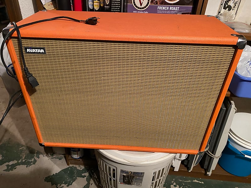 Avatar 2x12 Cabinet orange | Reverb