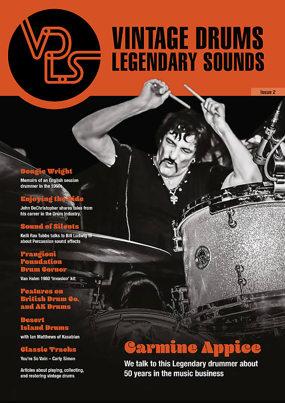 Vintage Drums Legendary Sounds Magazine : Volume #2 | Reverb