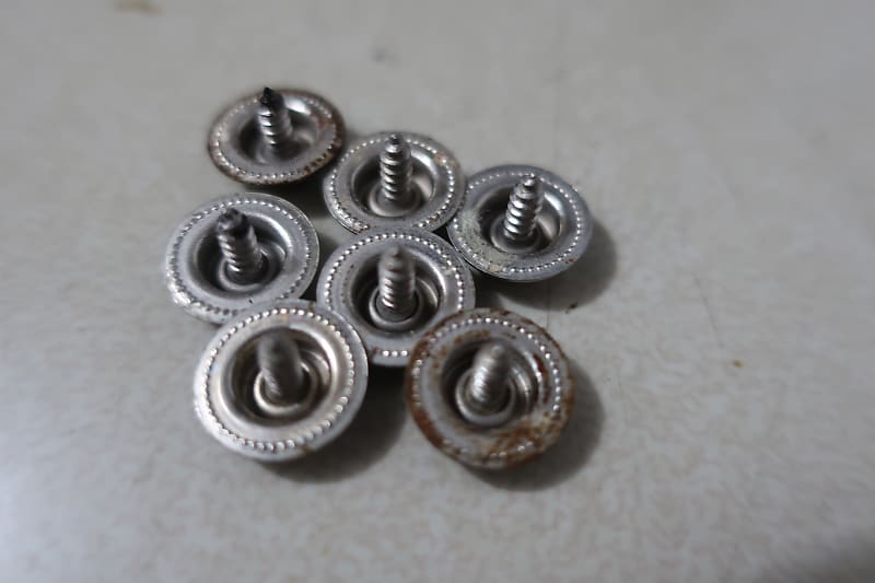 Vintage 1967 Vox Guitar Back Pad Padding Button "Push On" | Reverb