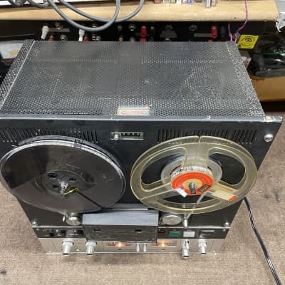 SONY TC-650 1/2 track 7" reel to reel tape deck- SERVICED | Reverb