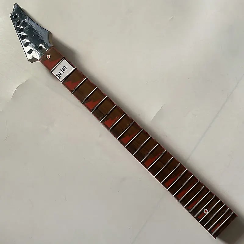 Maple Wood Electric Guitar Neck, Rosewood 24 | Reverb Deutschland
