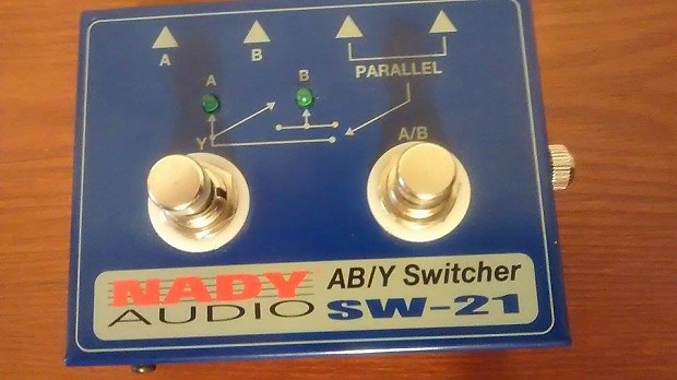 Nady SW-21 AB/Y switcher | Reverb