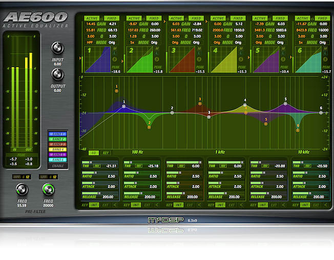 McDSP Plugins AE600 Active EQ Native v6 | Reverb