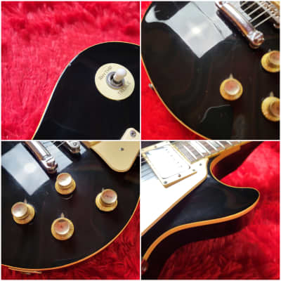 Aria Pro II LS-700 1976 - Gloss Black - Les Paul Standard - | Reverb
