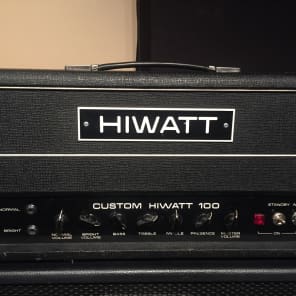 Hiwatt Custom 100 DR103 1981 Black | Reverb