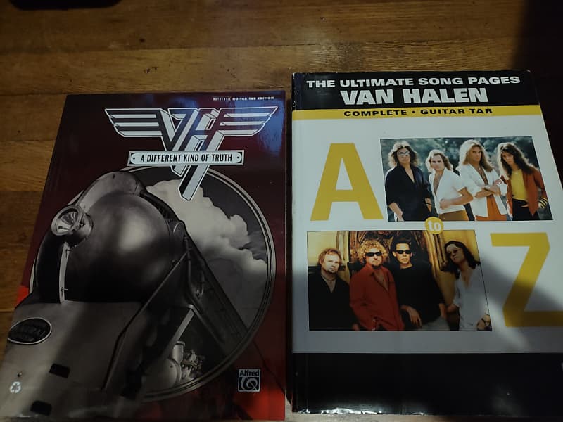 Van Halen Tab Book Lot EVH RIP | Reverb