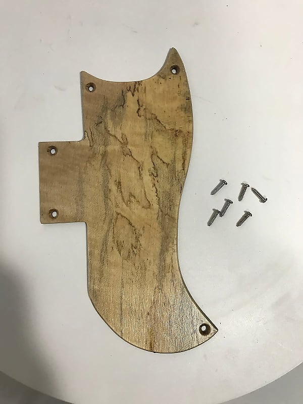 SG Style Guitar Solid Maple Pickguard | Reverb UK