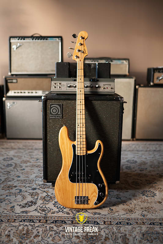 Fender Precision Bass 1976 - Natural | Reverb España