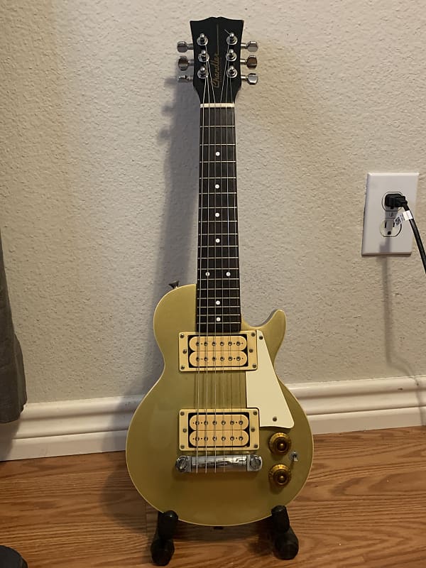 Chandler Mini Les Paul 1990s - Goldtop, Very Rare, 16.5" | Reverb
