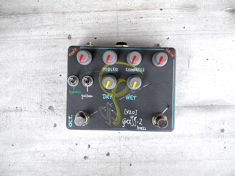 dpFX Pedals - FuzZ-2 Bass [V2.0] with Dry Blend, Mids-EQ, | Reverb UK