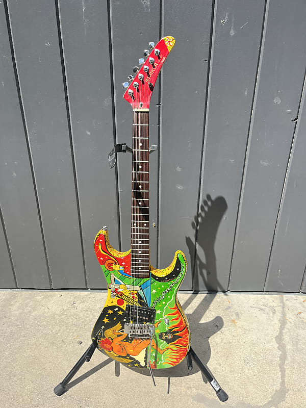Kramer Striker 100st 1980s - Custom Painted | Reverb