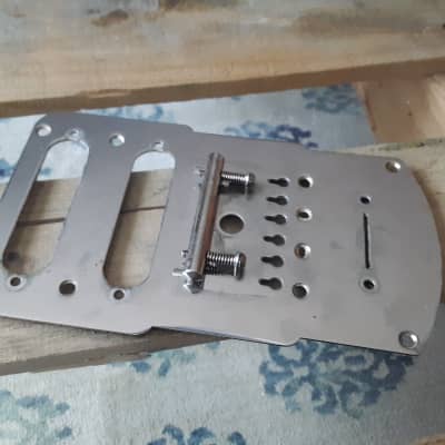 1950s Fender Stringmaster lap steel guitar bridge plate D6 | Reverb