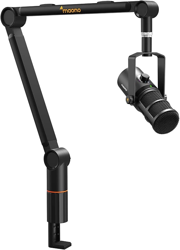 Dynamic Microphone with Boom Arm Bundle for Podcast Studio | Reverb