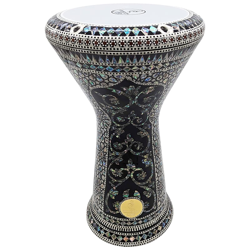 The 17.5'' NG2.0 Aries Darbuka Doumbek With Green Mother of | Reverb