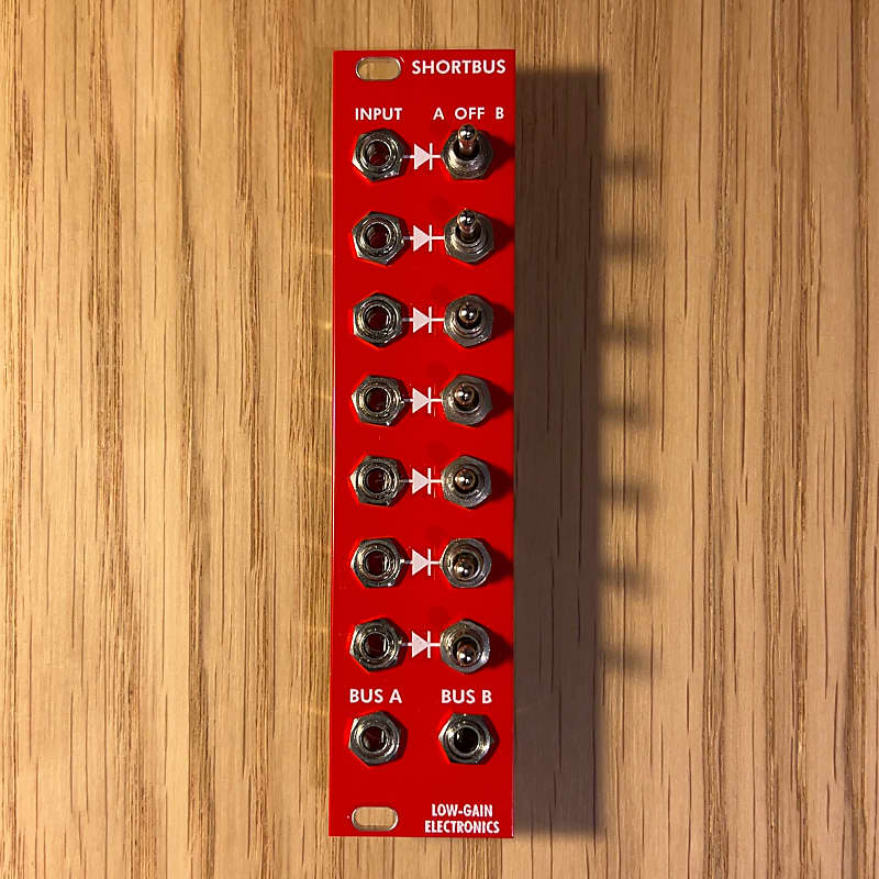 Low Gain Electronics Shortbus V3 Red | Reverb UK