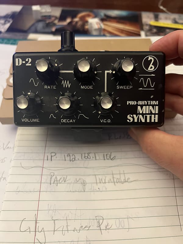 Pro Rhythm Mini Synth | Reverb