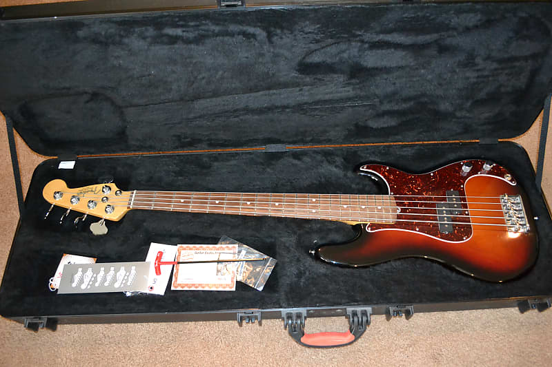 Fender American Pro Precision 5 String Bass w/Rosewood | Reverb