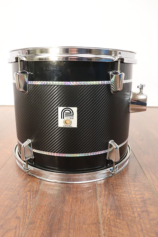 Percussion Plus 11X13" Rack Tom Drum Black | Reverb