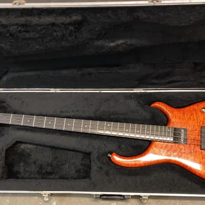 MODULUS Bass Graphite Neck 4 string 80s Orange | Reverb