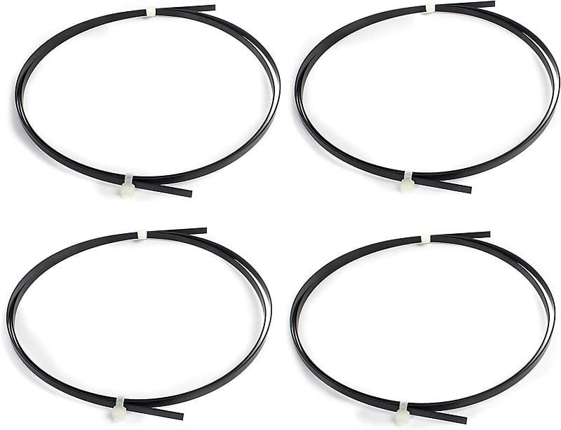 StewMac Black ABS Plastic Binding, 65 Inches (1651mm) long by | Reverb