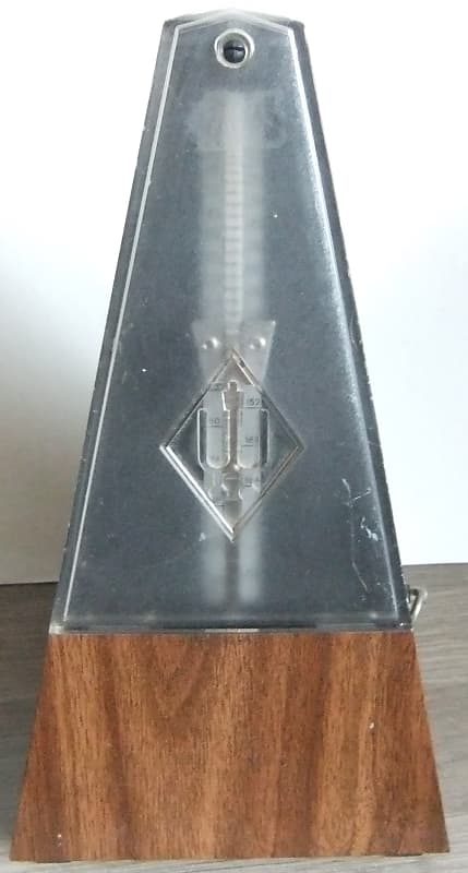VINTAGE WITTNER MECHANICAL METRONOME, FAUX WOOD CASE - | Reverb Canada
