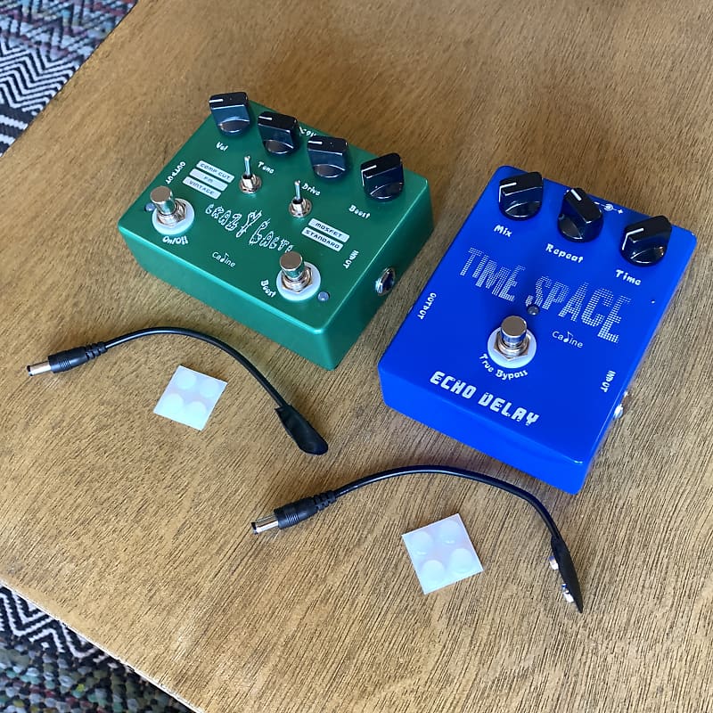 2 Caline Pedals, Time Space Echo Delay and Crazy Cacti | Reverb