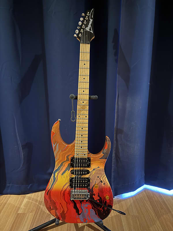 Ibanez RG 170 1999 - Custom painted | Reverb