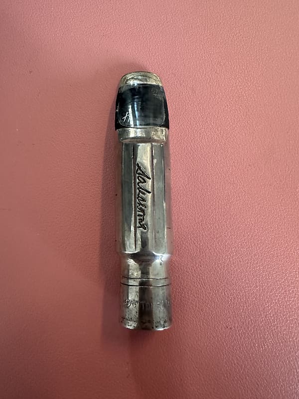 Sakshama Double Ring Solid Silver tenor saxophone mouthpiece | Reverb