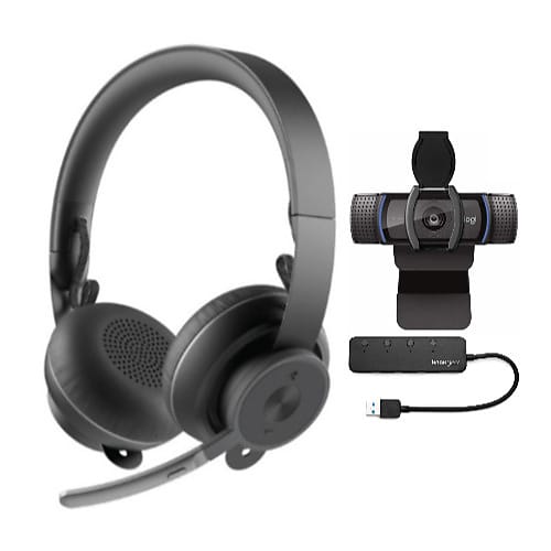 Logitech Zone 900 Wireless Bluetooth Headset Bundle with | Reverb
