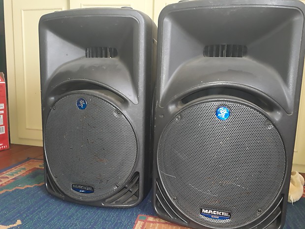 Mackie C300 Passive 12" Speakers [Mark 1 with RCF Drivers] | Reverb