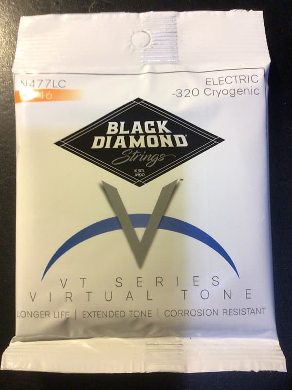Black Diamond Strings - Electric Cryogenic Nickel Wound Light | Reverb