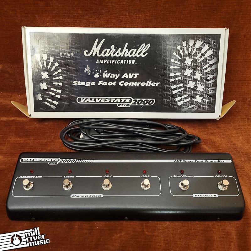Marshall Valvestate AVT 2000 6-Way Stage Foot Controller | Reverb UK