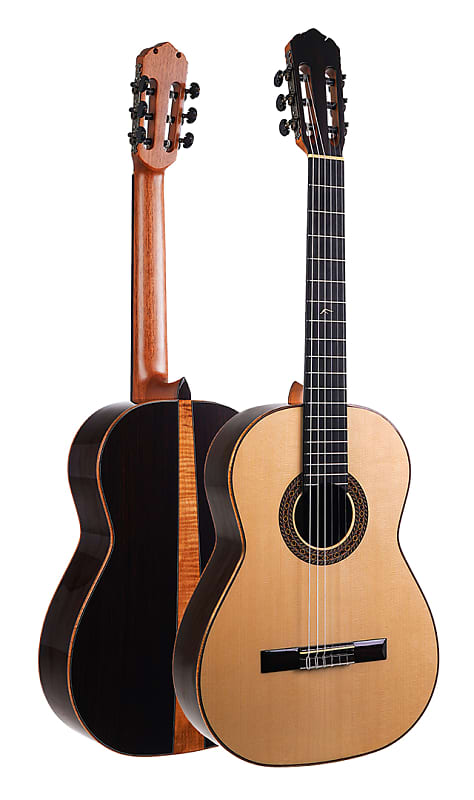 L.Luthier Signature 07 Solid Spruce Classical Guitar | Reverb