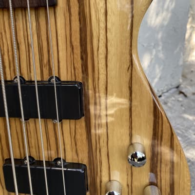 2000s Lado Matrix II Bass - Zebrawood | Reverb