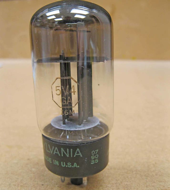 Sylvania 5V4 Rectifier Tube | Reverb