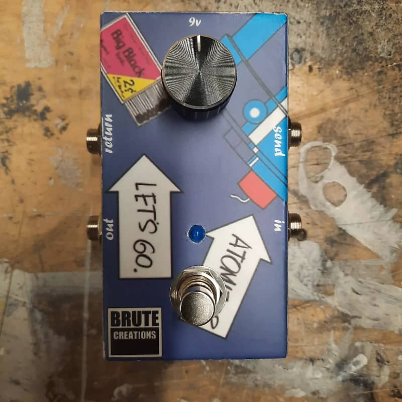 Brute Creations "Atomizer" Feedback Looper Pedal, Noisemaker, | Reverb