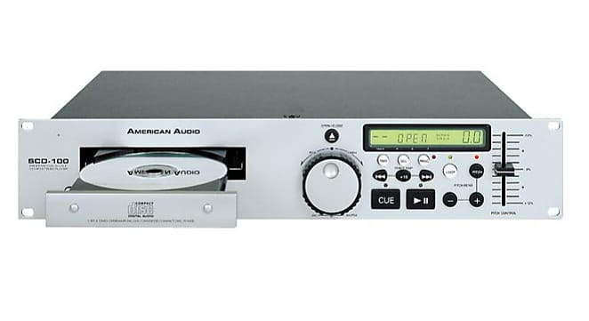 American Audio SCD-100 2003 Silver Compact Disc Player | Reverb