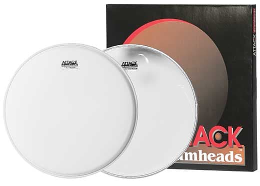 Attack Snare Pack Coated Snare Side Drum Head Package | Reverb