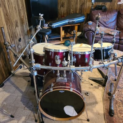 PDP Drum rack main and side Chrome | Reverb