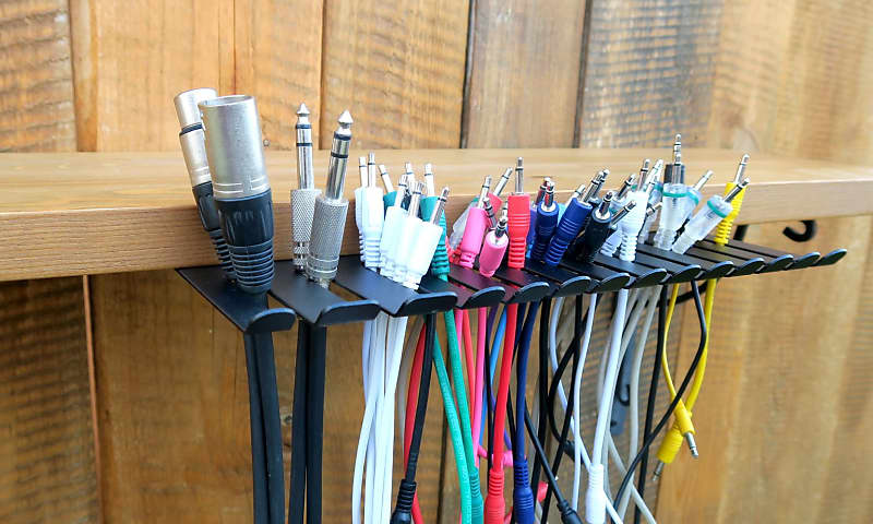 Konstant Lab - Shelf / Desk Patch Cable Holder | Reverb