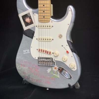 Johnny Marr hand painted Fender Stratocaster - 1 of 1 - Must | Reverb